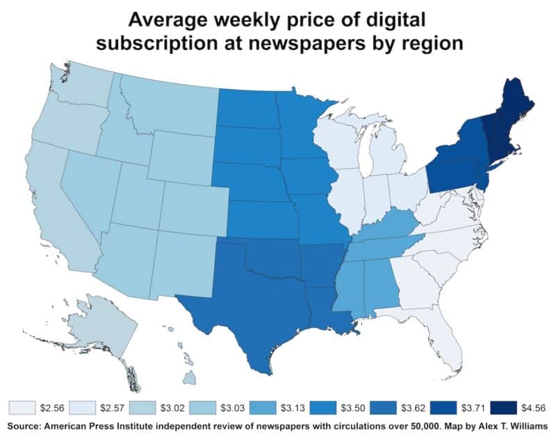 How digital subscriptions work at newspapers today - American Press ...