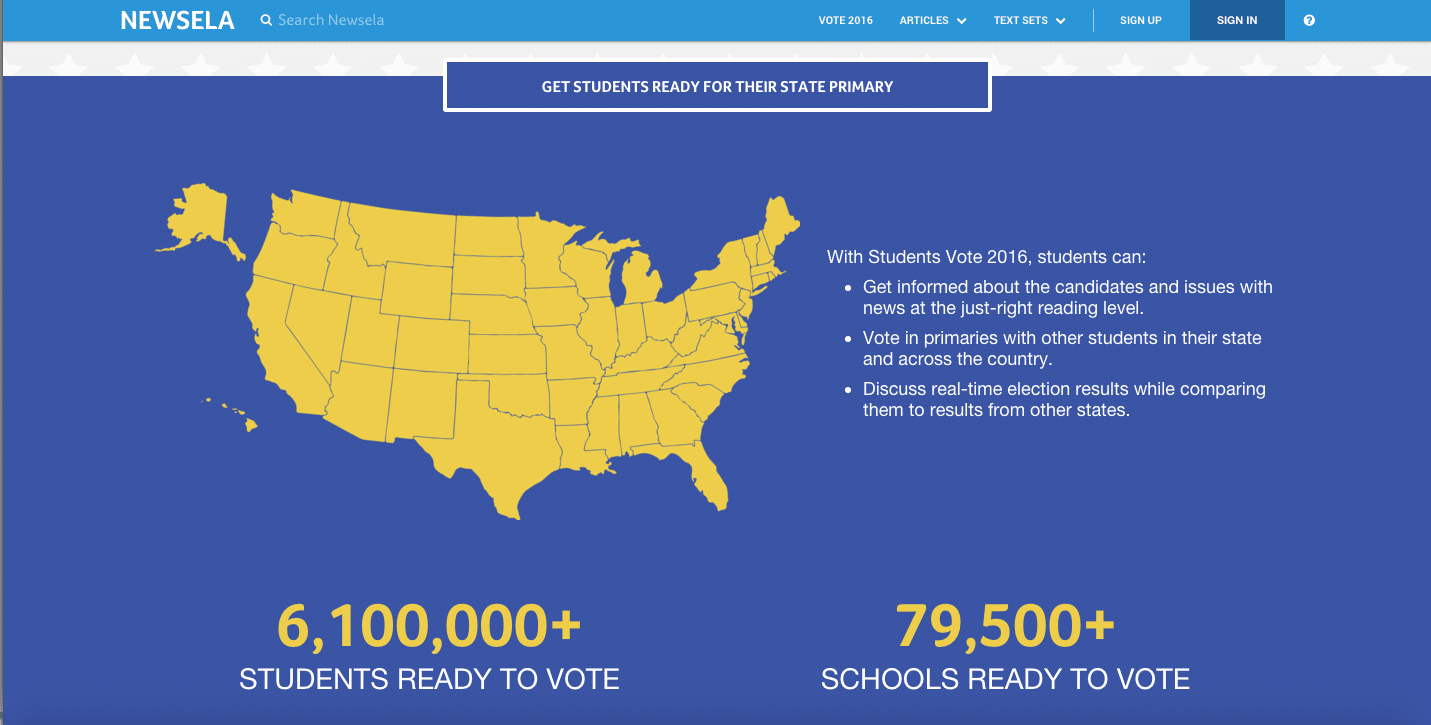 API to partner with Newsela, Rock the Vote for digital student election ... API to partner with Newsela, Rock the Vote for digital student election ...