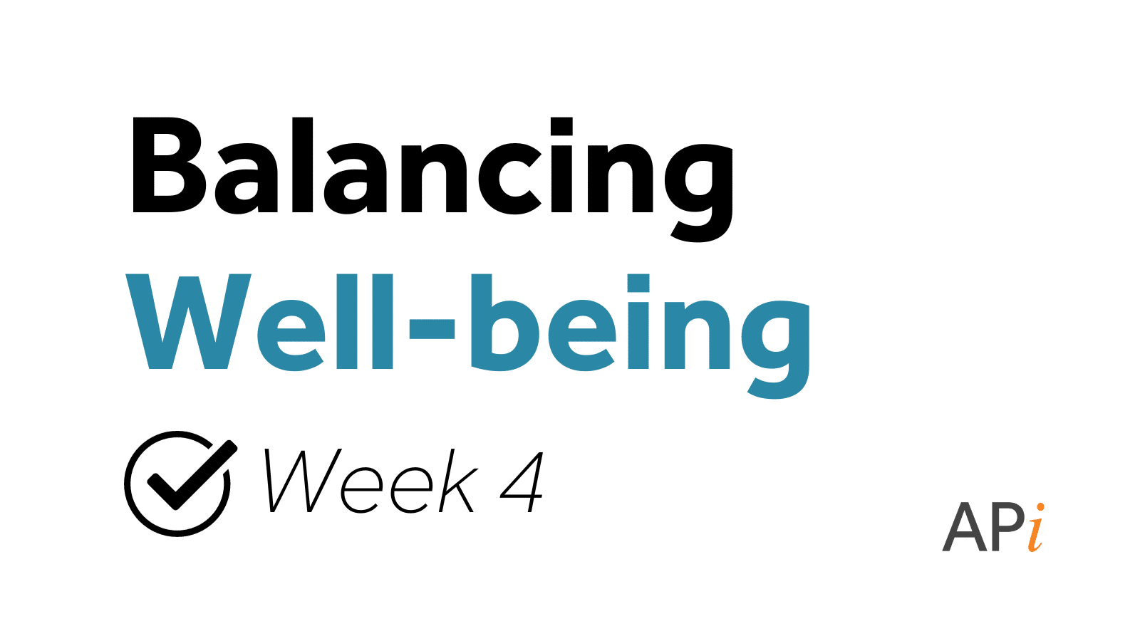 Week Four Challenges - American Press Institute