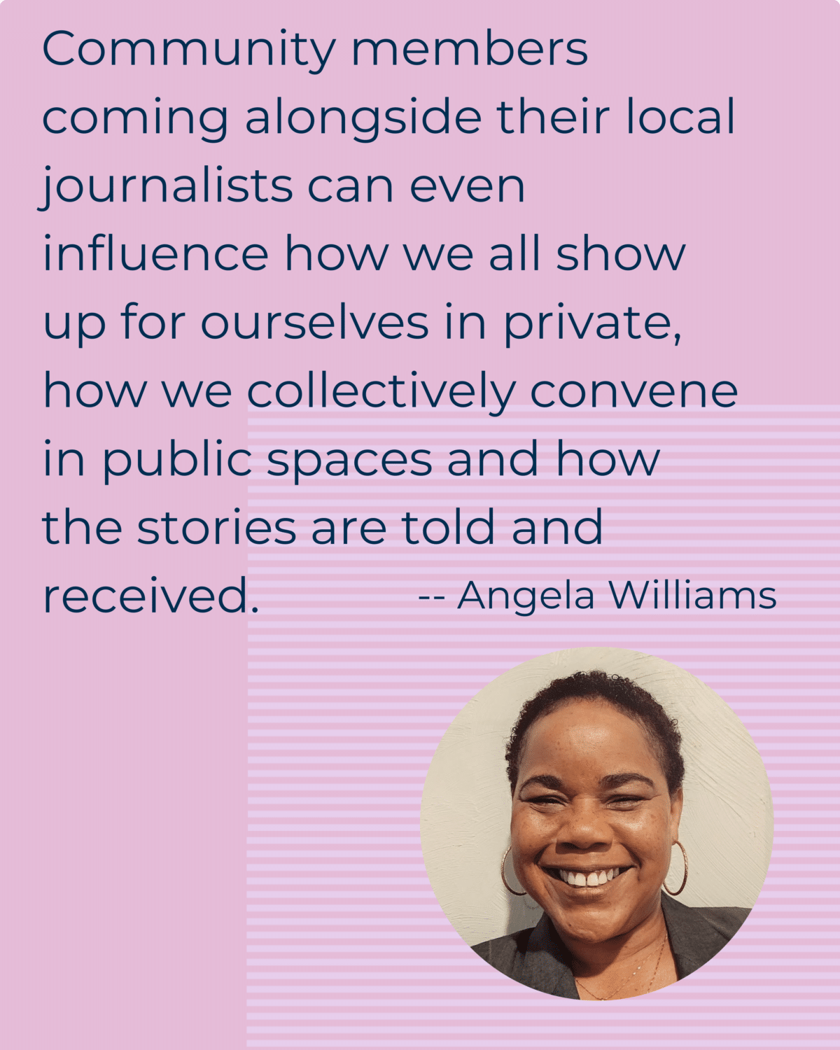 Perspective of a community representative of Charles Street Valley ...